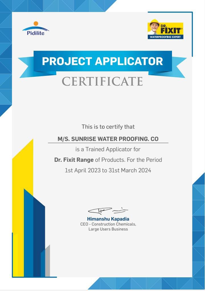 Sunrise - A Waterproofing Company